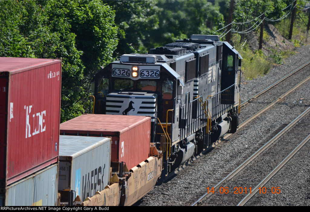 NORFOLK SOUTHERN SD40E 6326